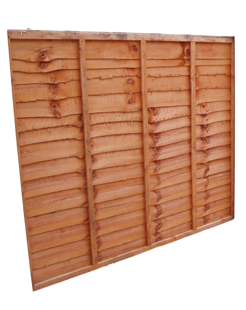 Waney Lap Fence Panels – ROSCOES DIY