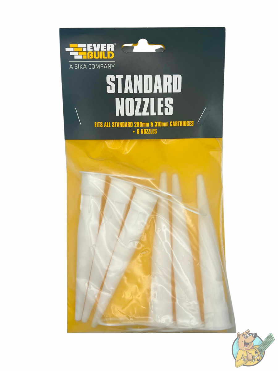 Everbuild Standard Nozzle 6 pack – ROSCOES DIY